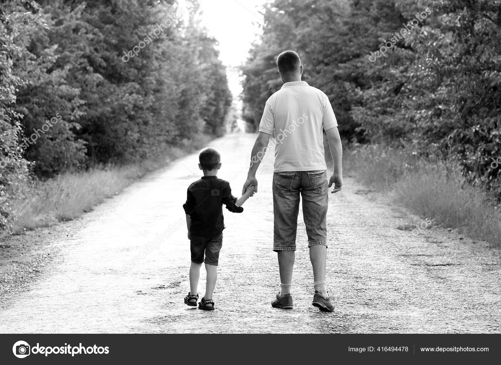 Happy Father Son Road Stock Photo by ©Kostia777 416494478