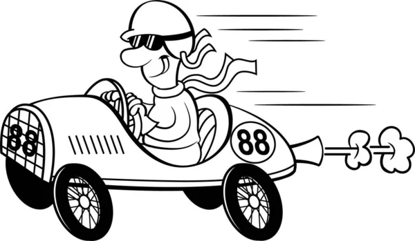 5,769,460 Car racing man cartoon Vector Images | Depositphotos