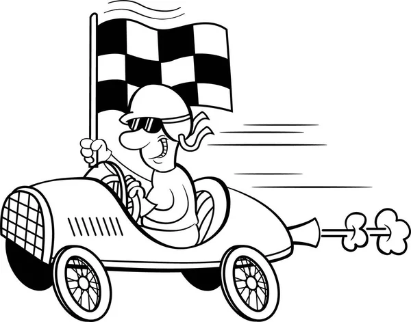 5,769,460 Car racing man cartoon Vector Images | Depositphotos