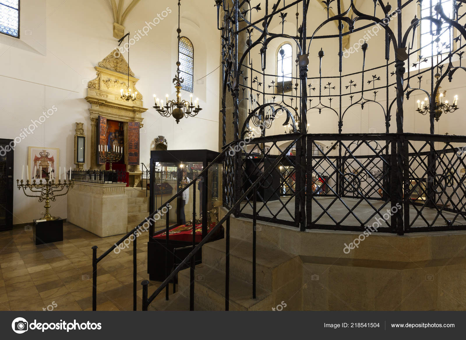 Ancient Synagogue Interior