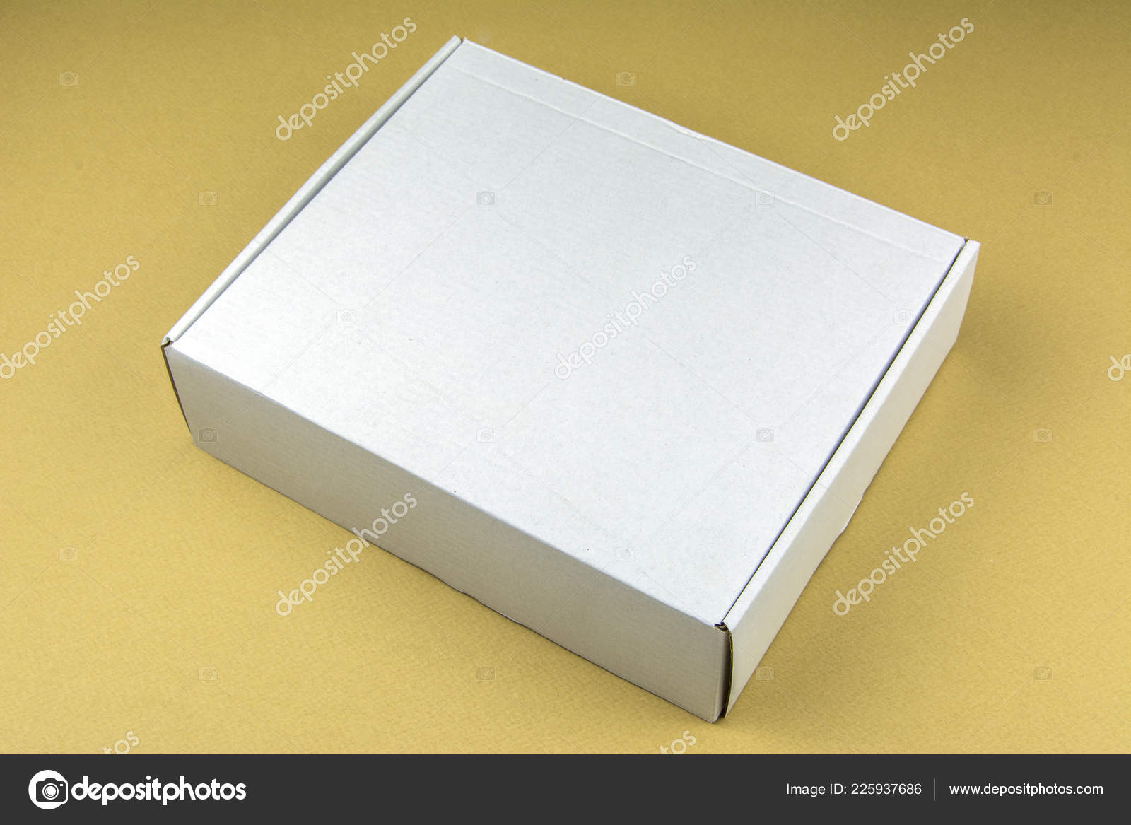 Cardboard Box Beige Background Packing Box Stock Stock Photo by ©v ...