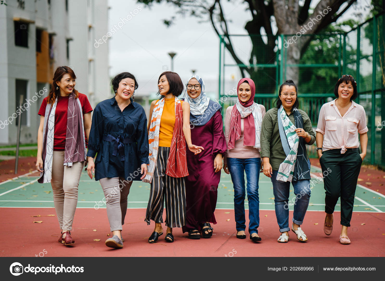 Group Of Chinese Women
