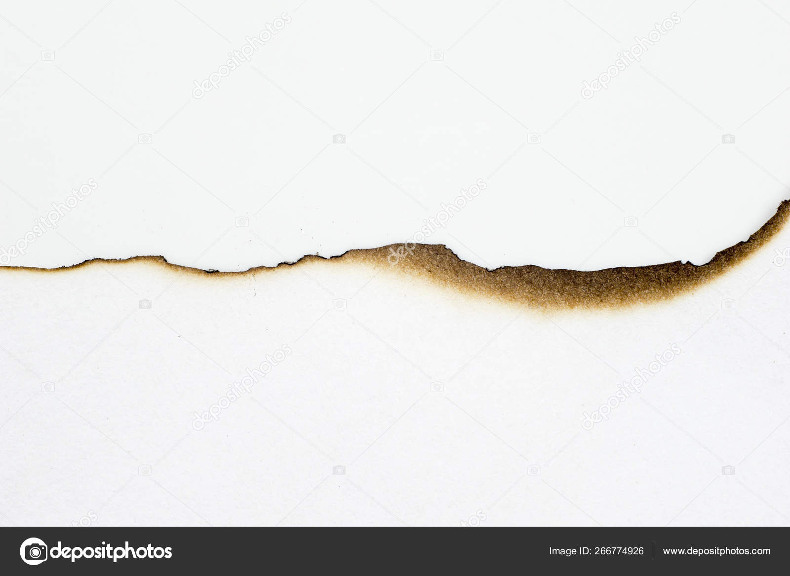 Old Burnt Lined Paper