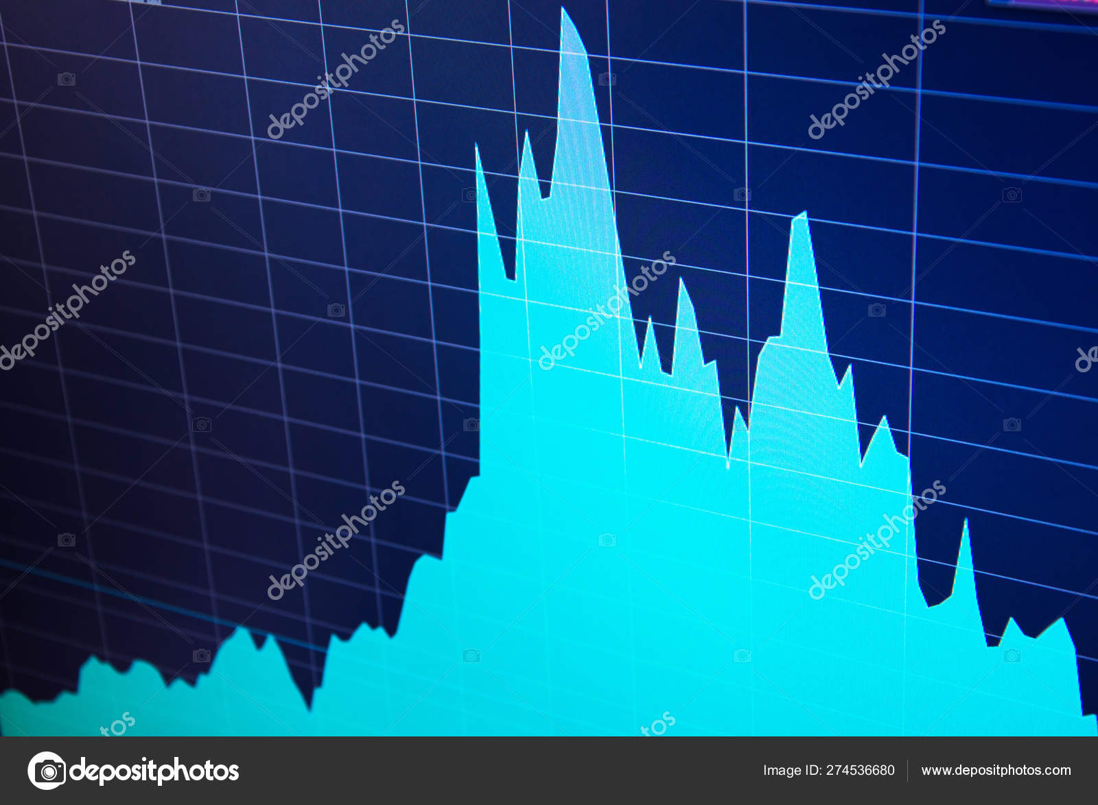 World economics graph. Conceptual view of exchange market. — Stock ...