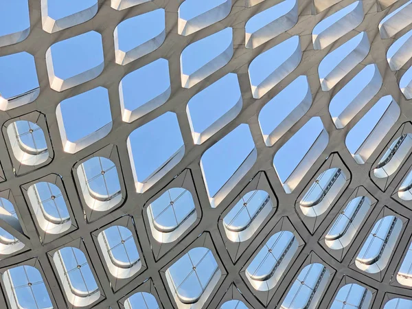 Double Curved Parametric Modern Architecture Canopy Wall Turns Roof ...