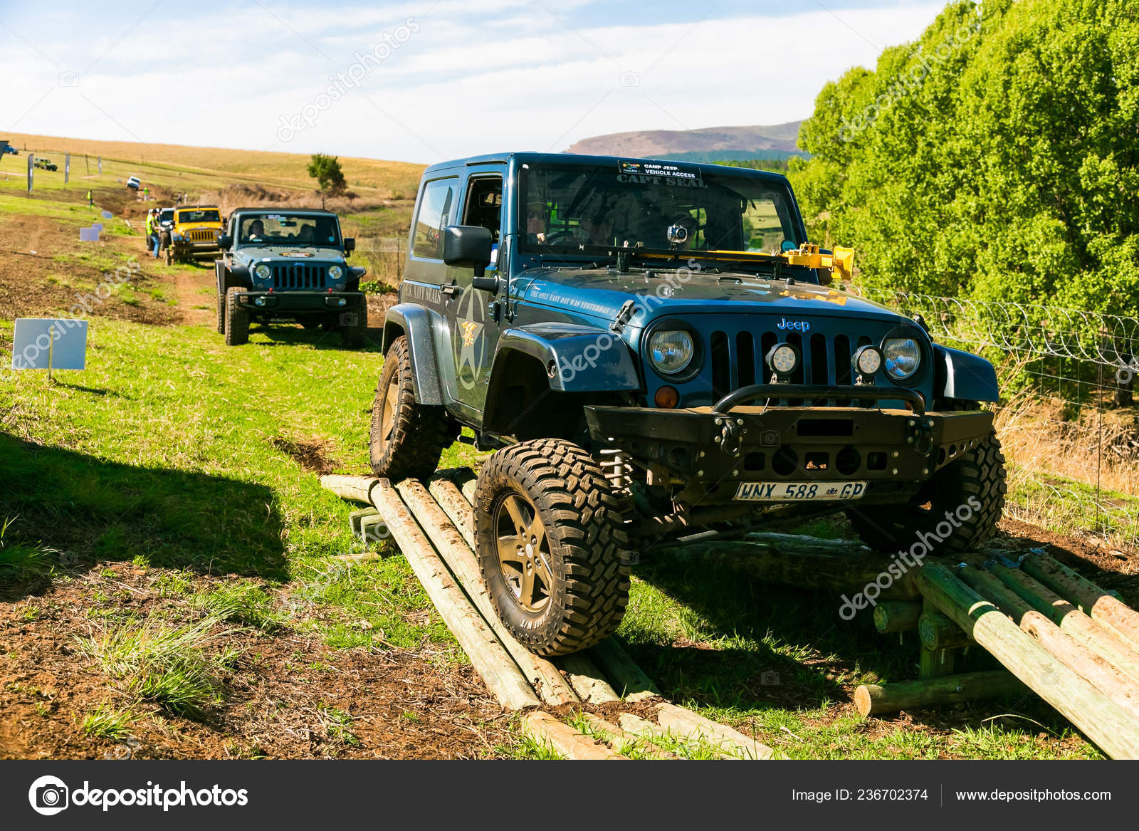 Harrismith South Africa October 2015 4X4 Obstacle Driver Training Camp ...