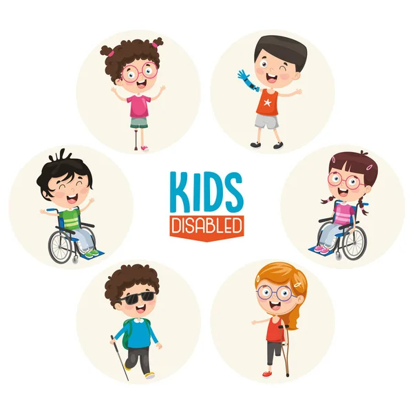 15,579,059 Disability children Vector Images | Depositphotos