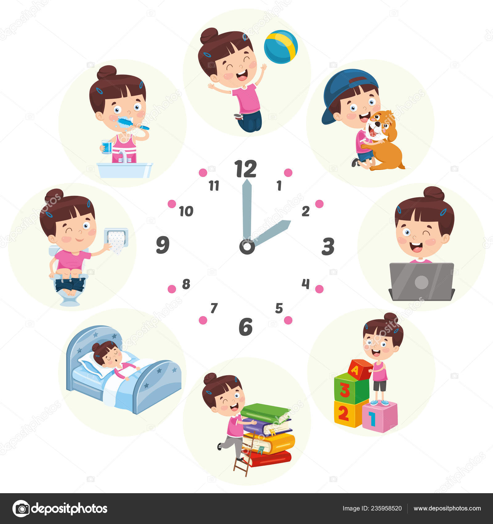 Healthy Habits For Kids Clipart