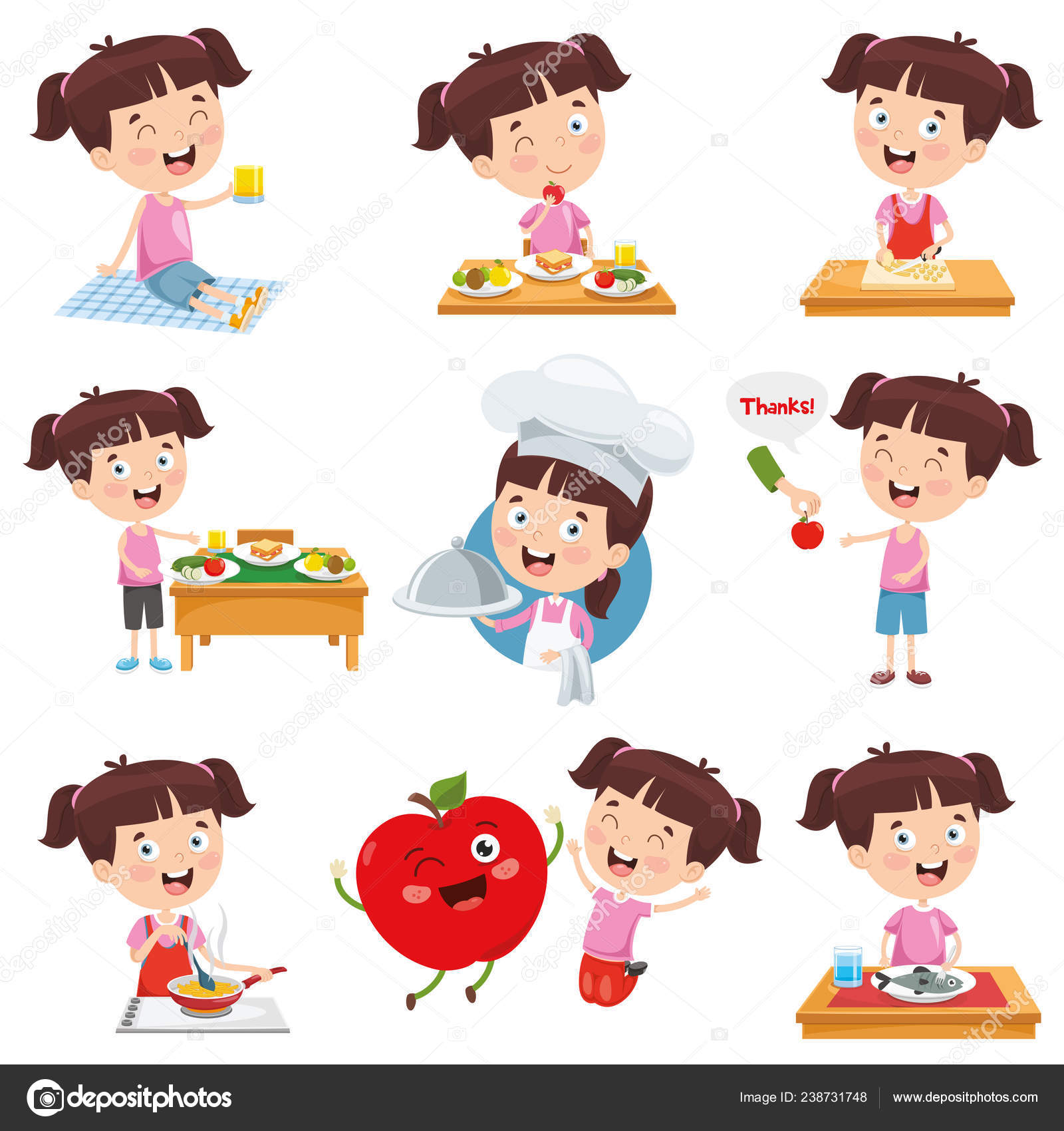 Hungry Woman Cartoon