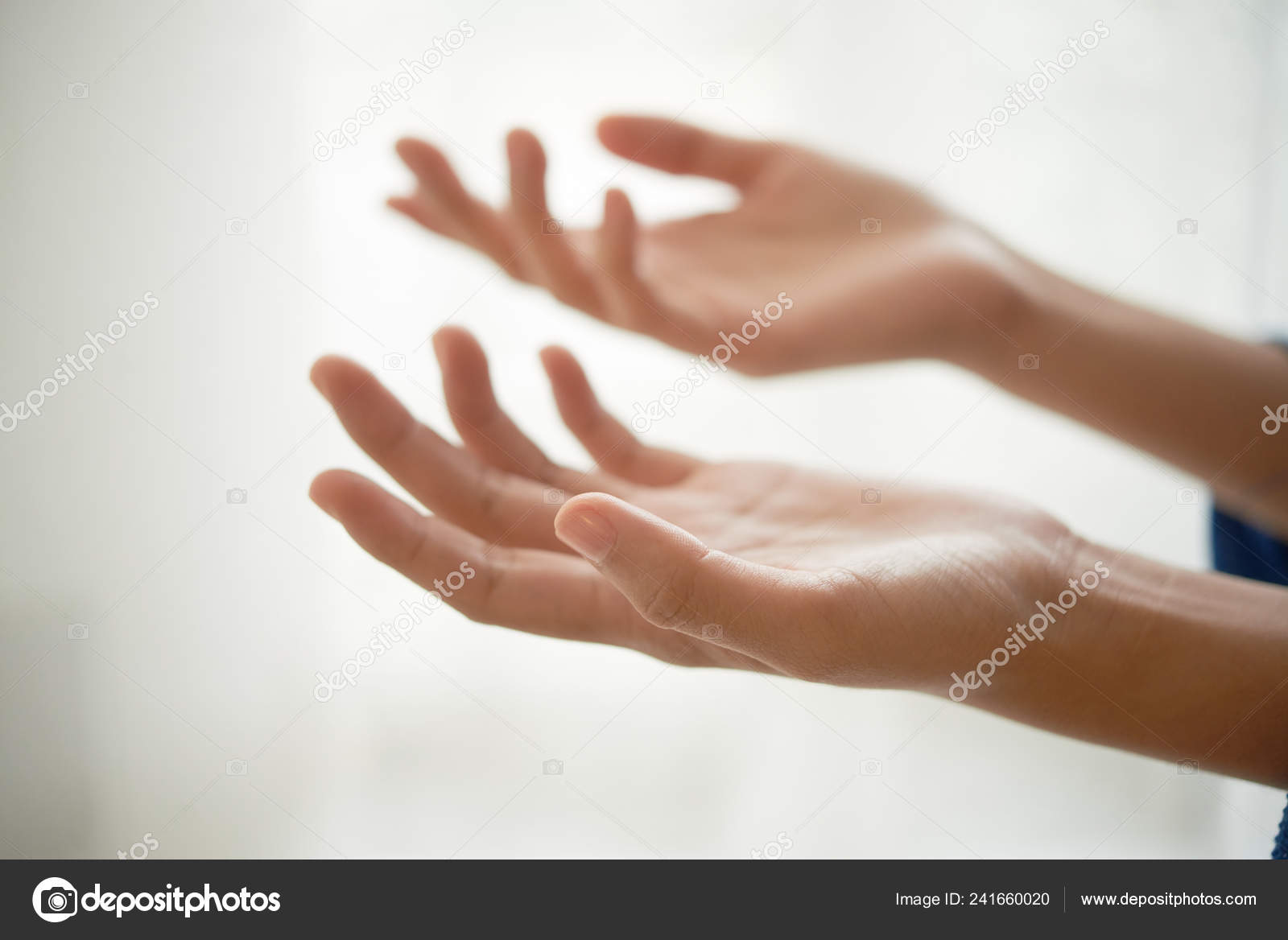 Hands Person Begging Help Money — Stock Photo © DragonImages #241660020