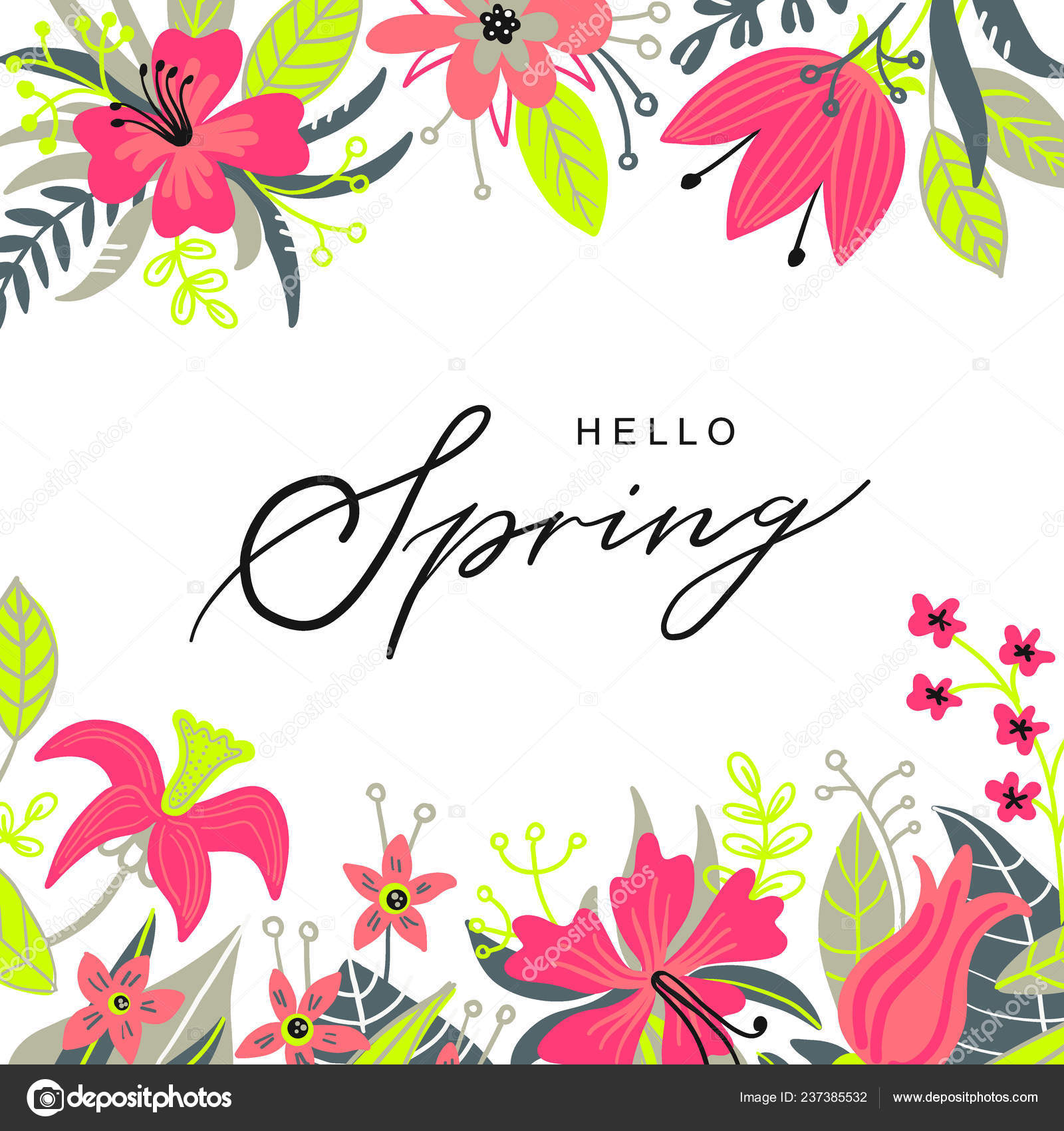 Spring Typography