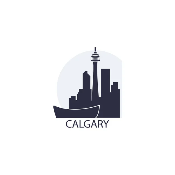 Calgary banner skyline vector ilustraci n 2024