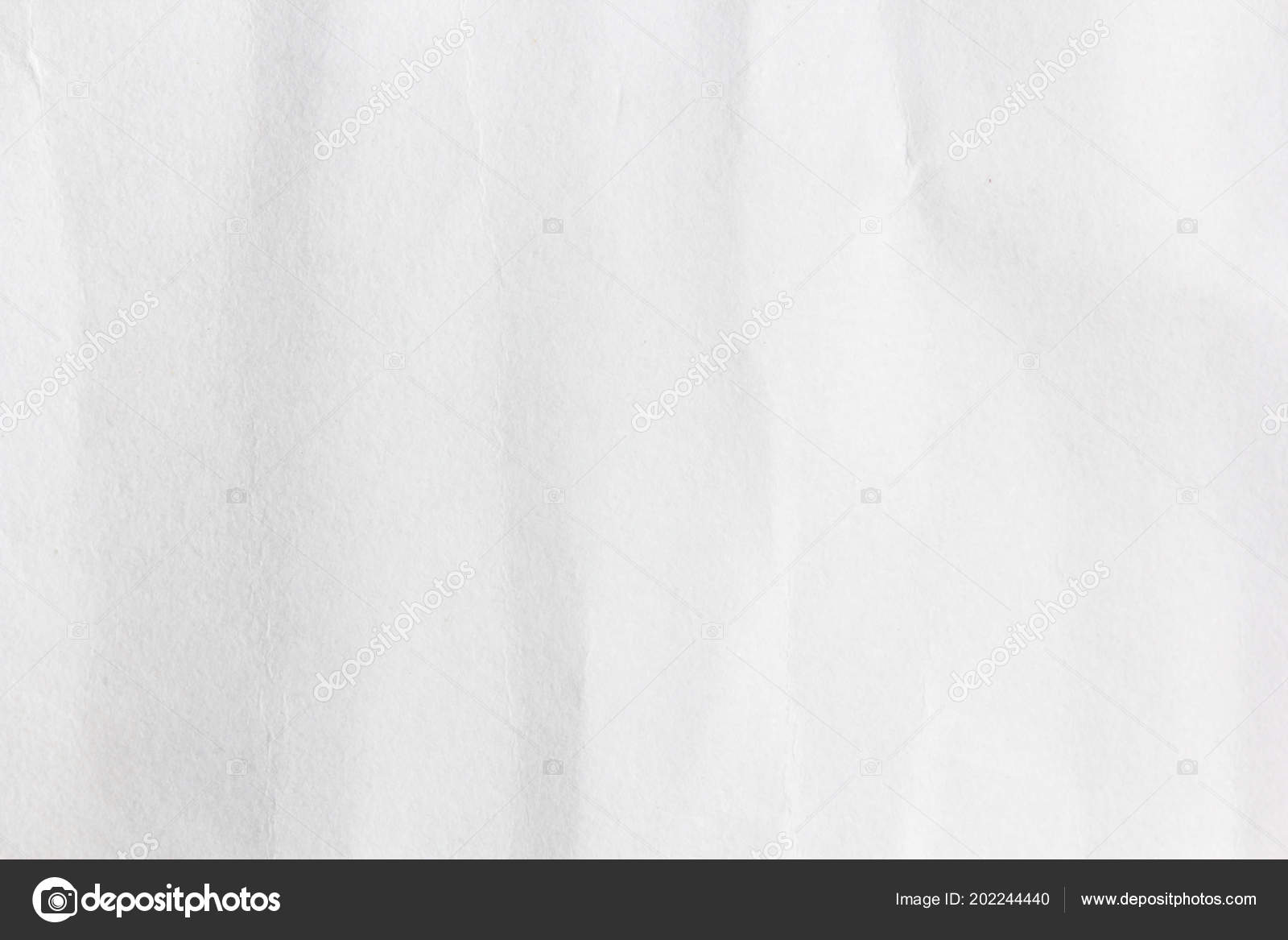 White Crumpled Paper List Texture Background — Stock Photo © bumbumbo ...