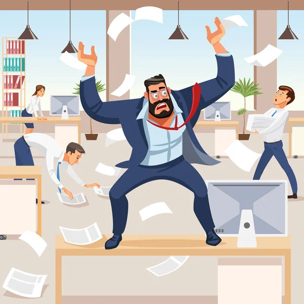 Anxiety boss Vector Art Stock Images | Depositphotos