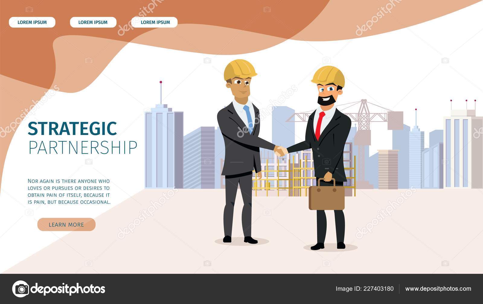 Business Partnership Banner