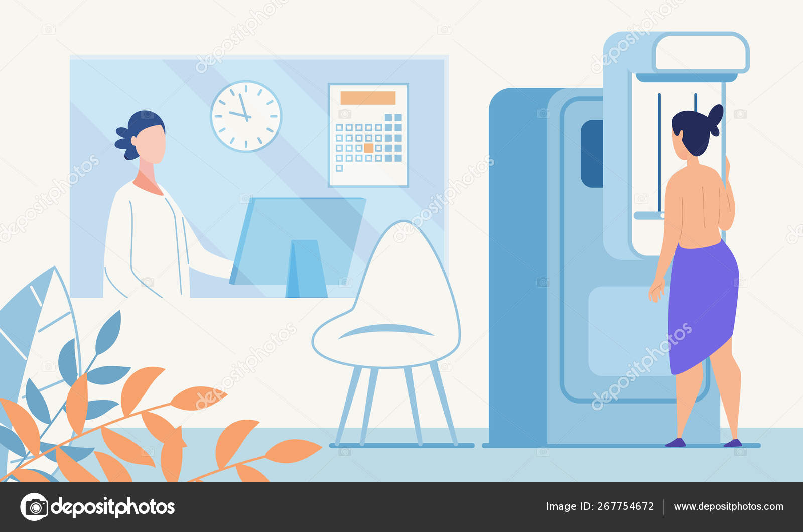 Funny Mammogram Clipart