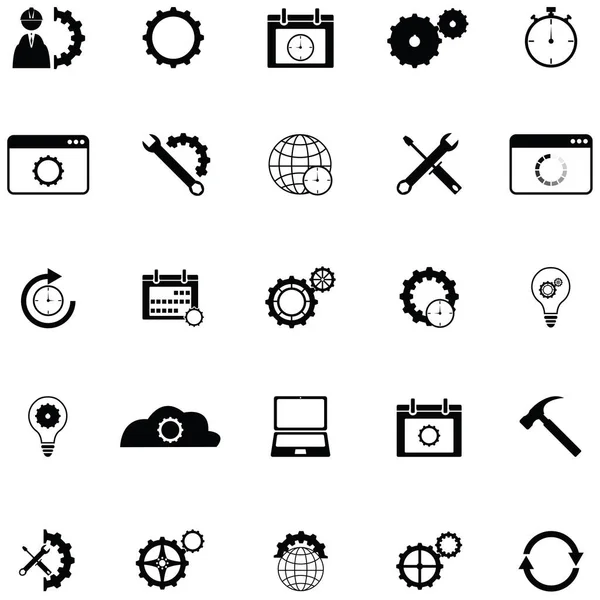 Settings icon set Stock Vector Image by ©ayax55 #129181742