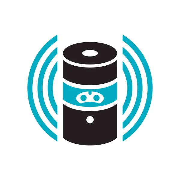 Smart Speaker icon vector sign and symbol isolated on white back Stock ...