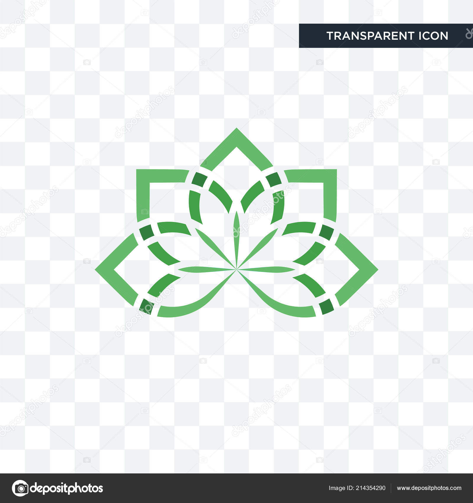 Holistic vector icon isolated on transparent background, holisti Stock ...