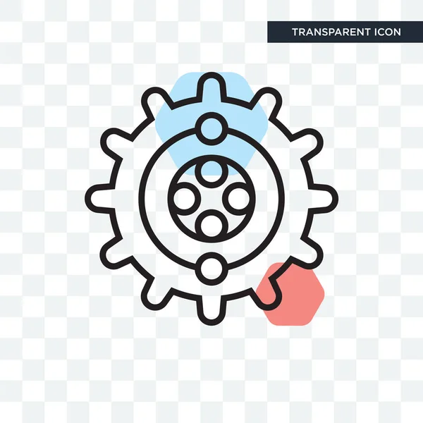 Devops vector icon isolated on transparent background, devops lo Stock ...