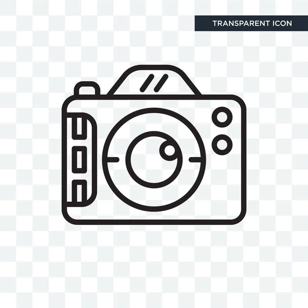 Camera Vector Icon Isolated Transparent Background Camera Transparency ...