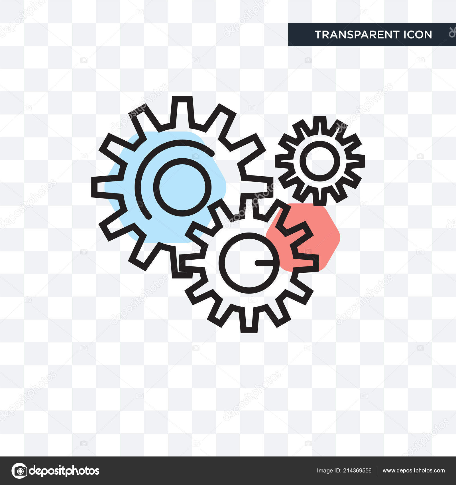 Fundo De Vetor De Engrenagem