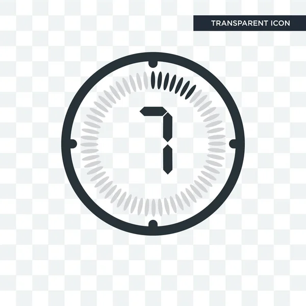 The 7 minutes icon Vector Images | Depositphotos
