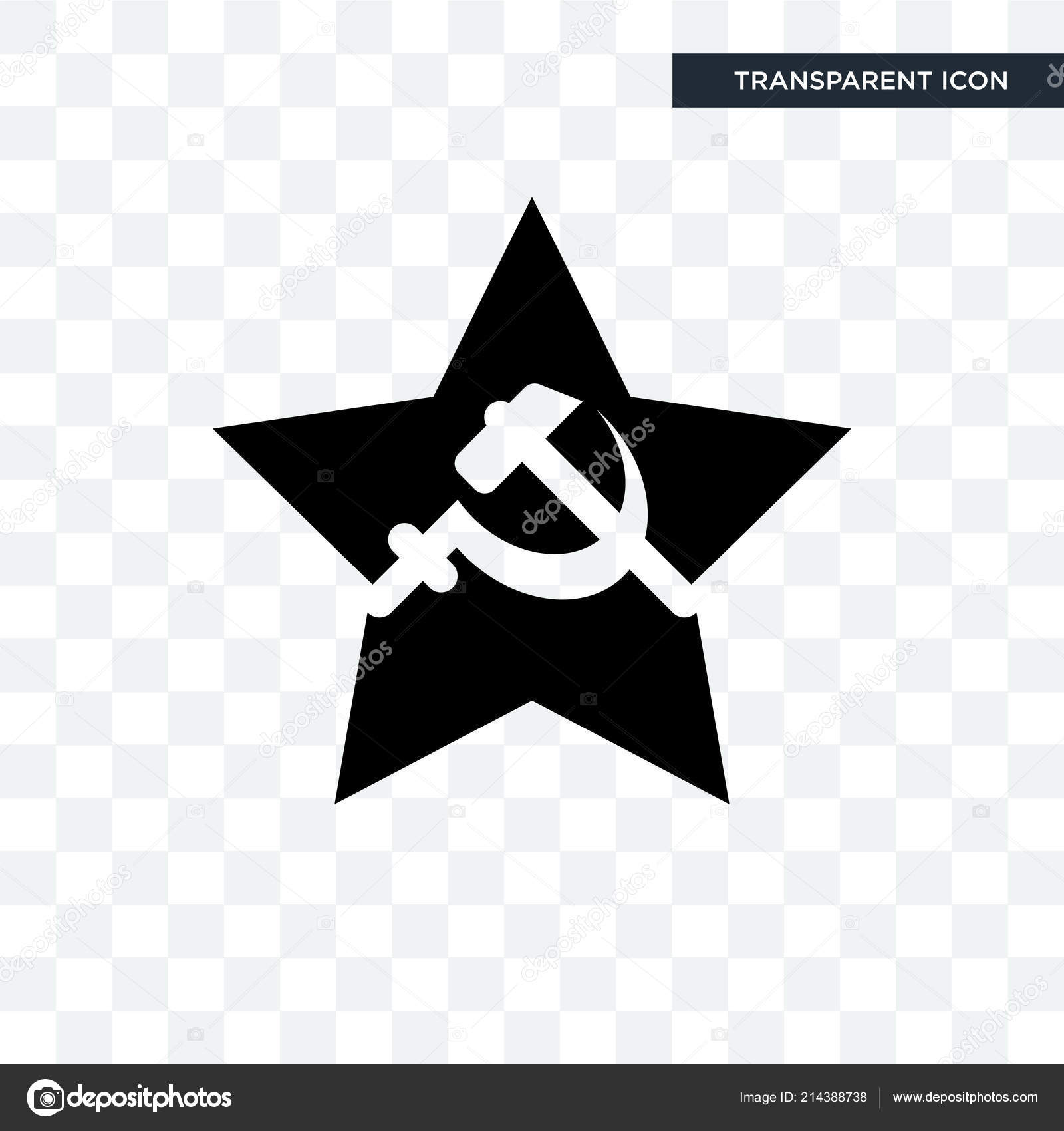 Communist Star Black And White