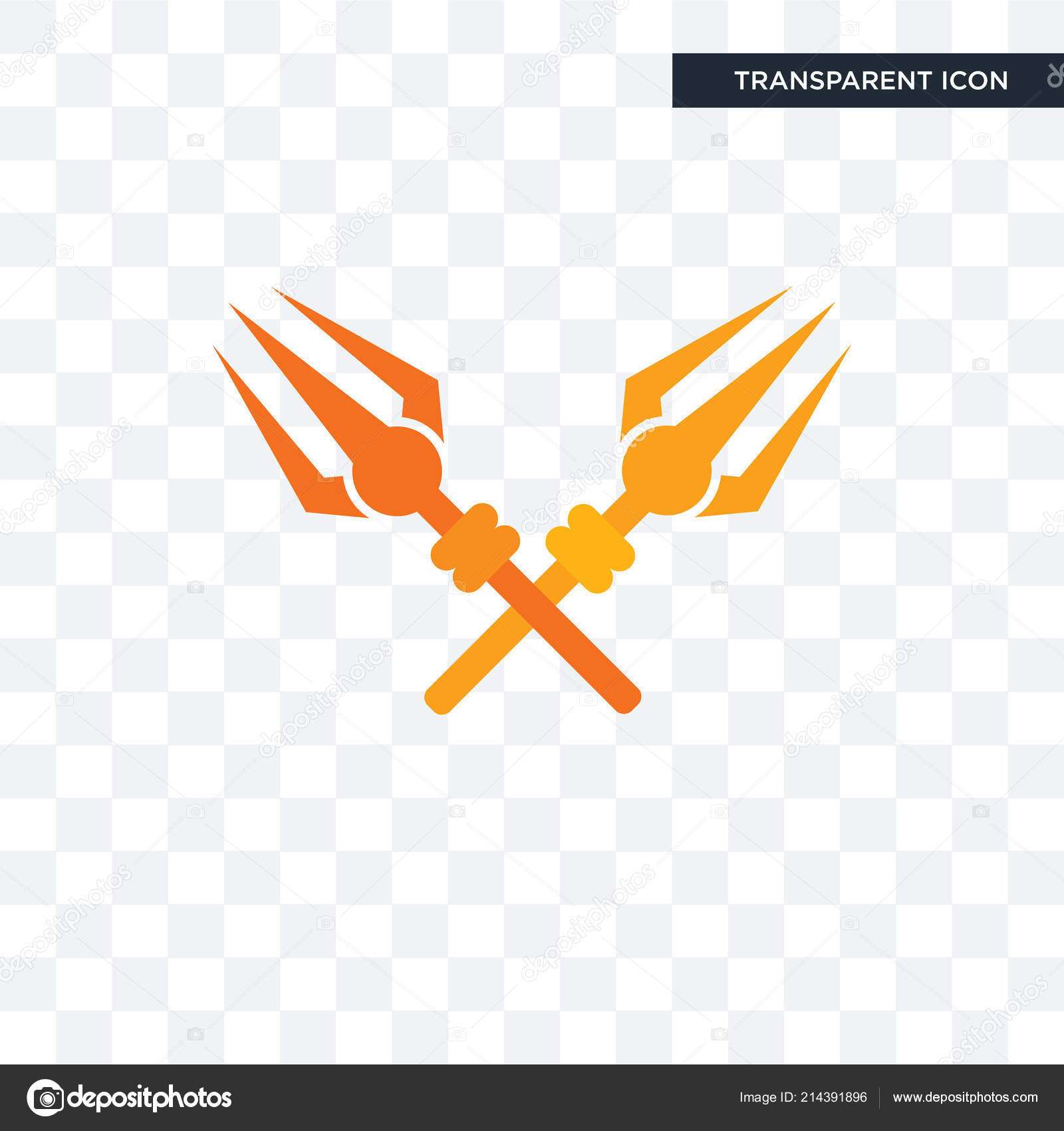 Vetor De Simbolo Trishul Shiva Deity Ornaments Tripund With Trishul