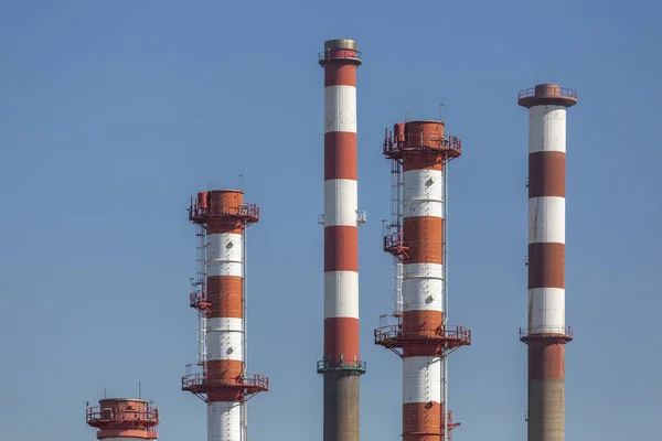 Gas turbine stacks Stock Photos, Royalty Free Gas turbine stacks Images ...