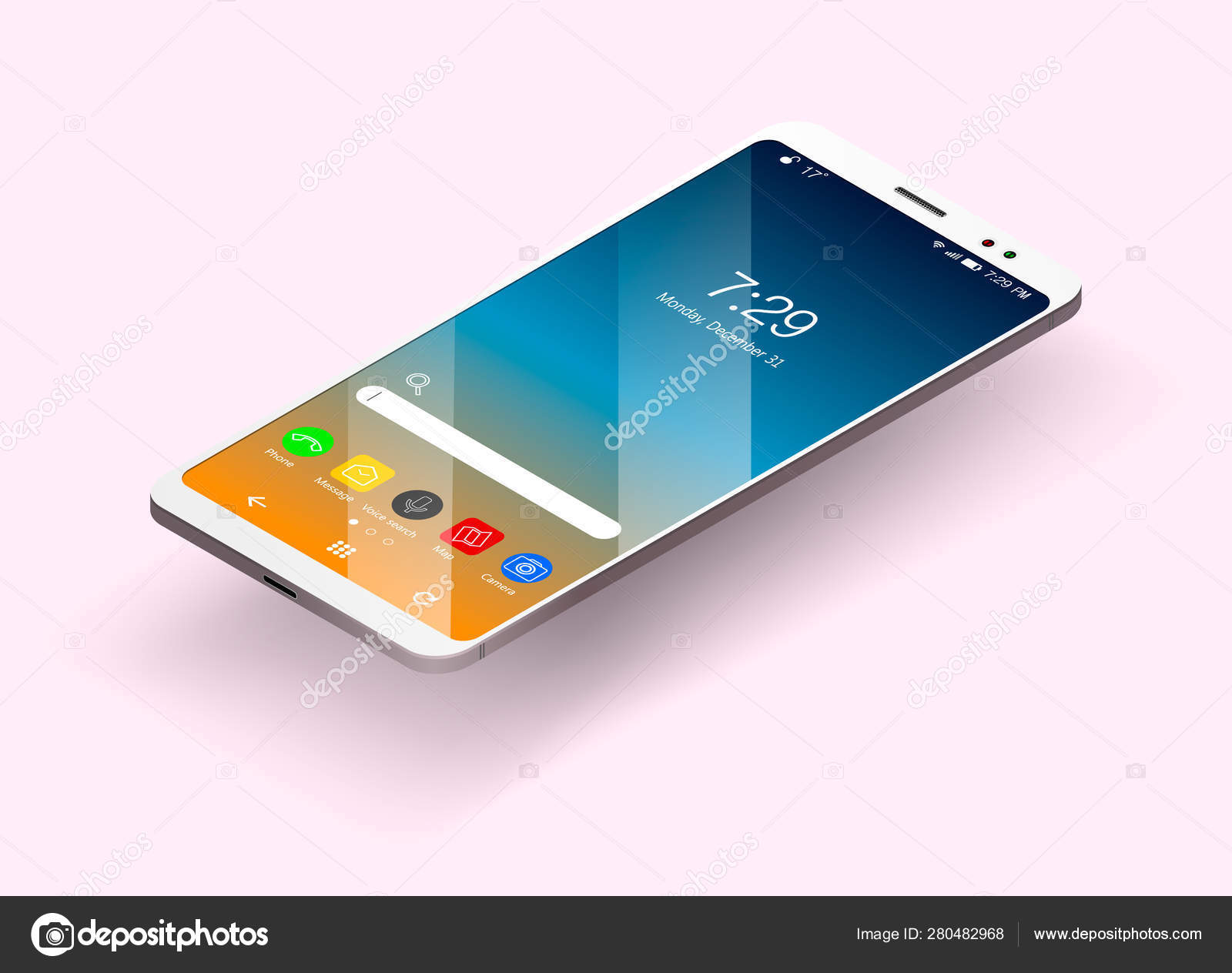 Mobile Flat Design
