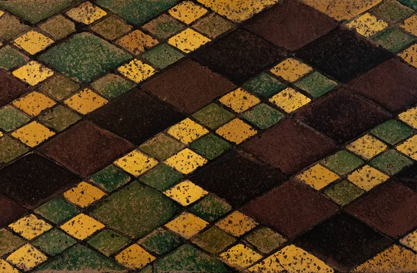 Old Medieval Floor Tiles Pattern Texture Stock Photo by ...