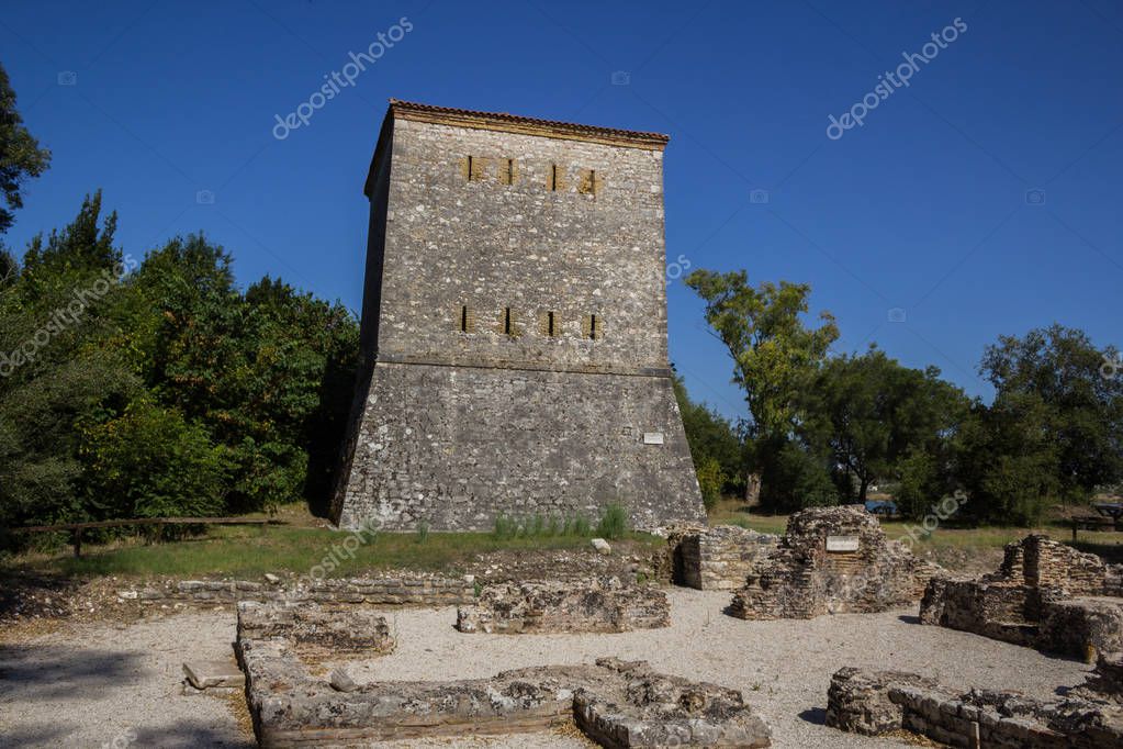 Butrint - centro histórico que está protegido por la UNESCO como ...