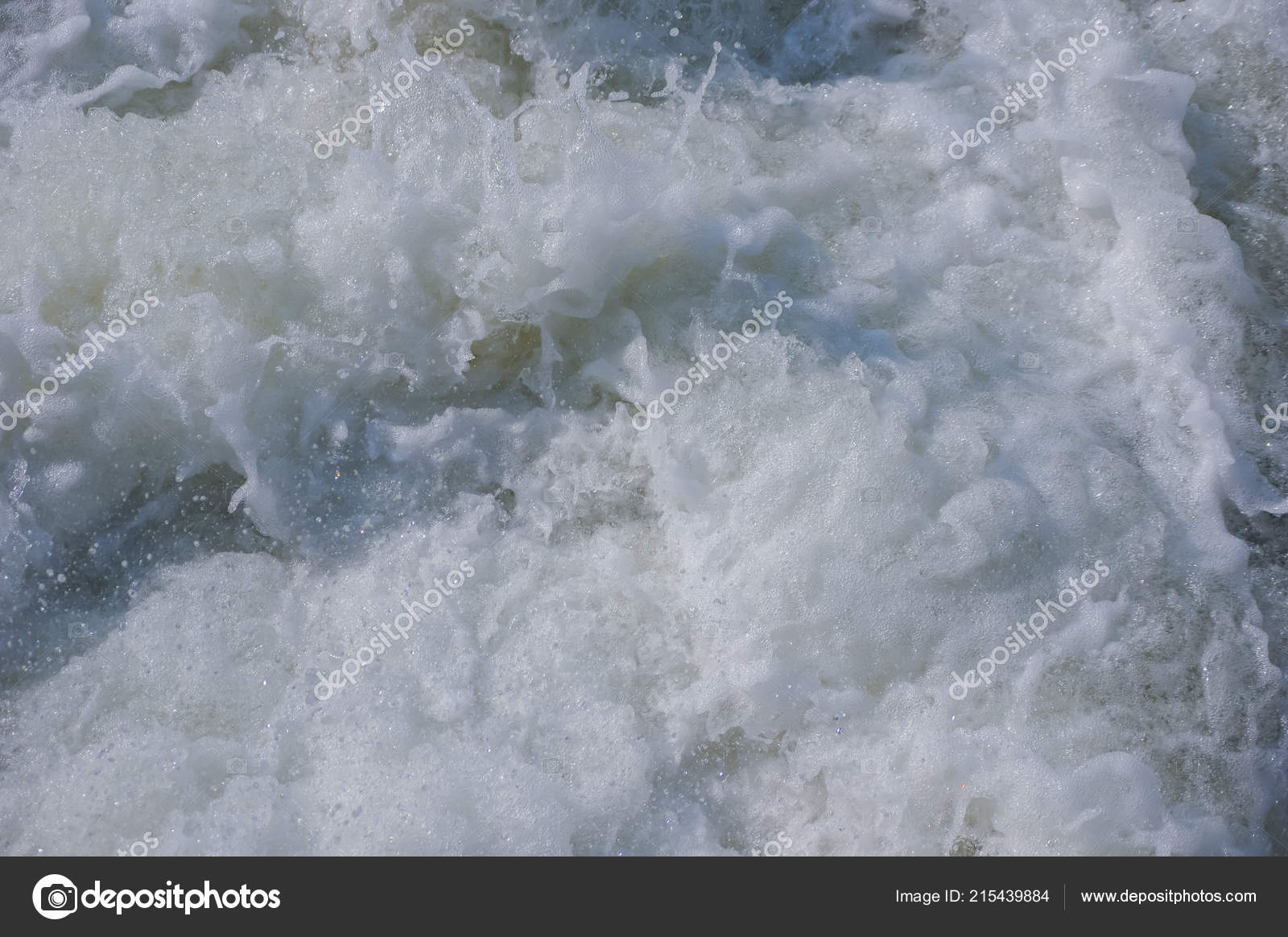 Water Waves Water Pressure Variations Caused Pressure Wind Impact ...