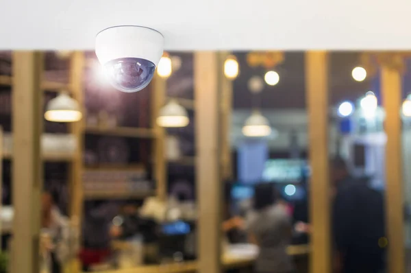 Cctv System Security Restaurant Surveillance Camera Installed Ceiling ...