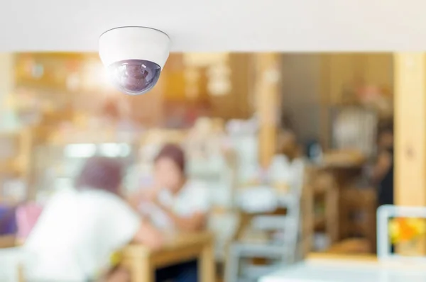 Cctv System Security Restaurant Surveillance Camera Installed Ceiling ...