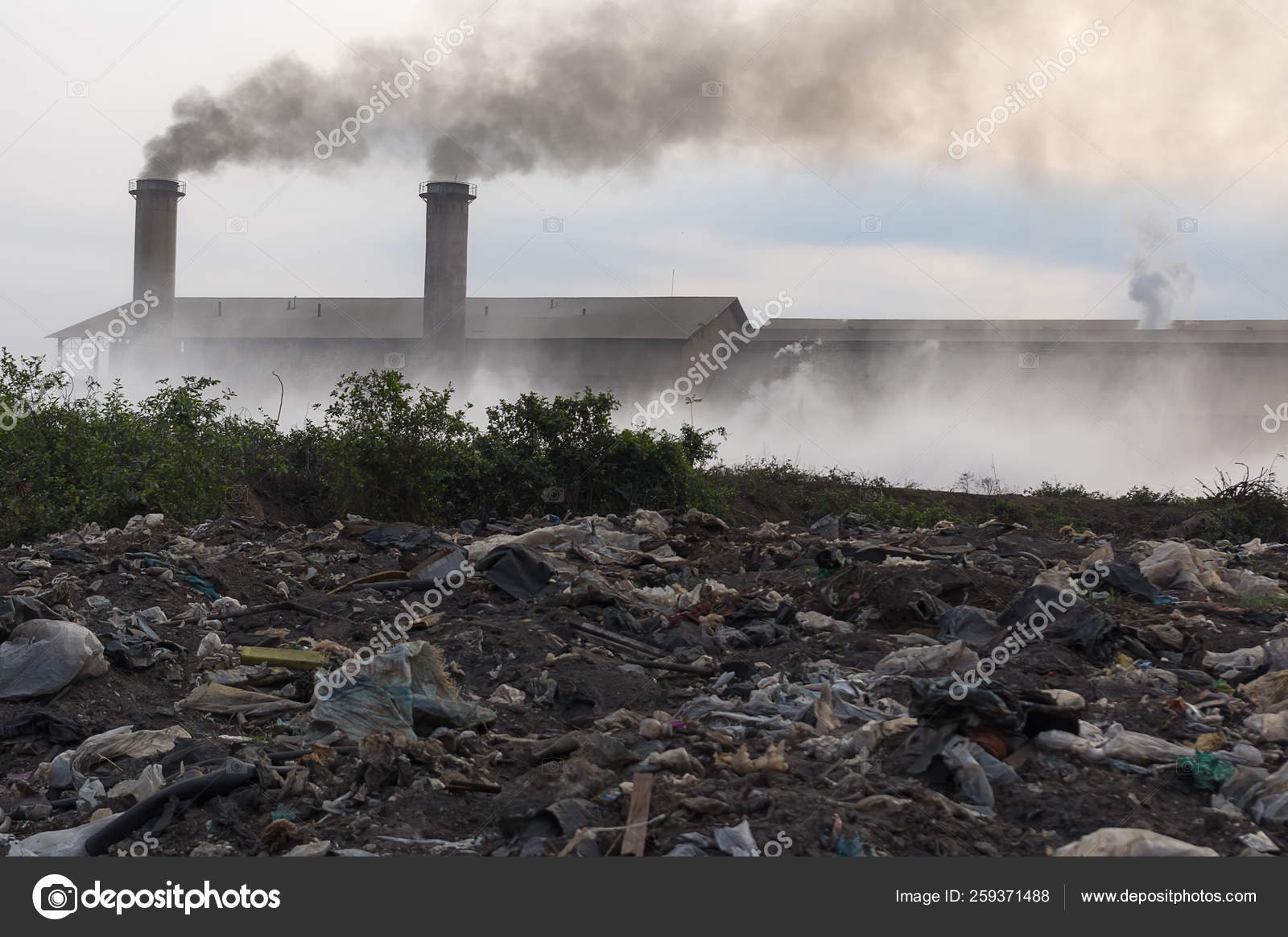 Industrial waste Stock Photo by ©nirutdps 259371488