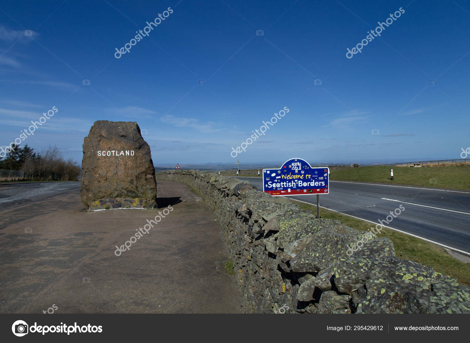 Scottish Welcome Sign