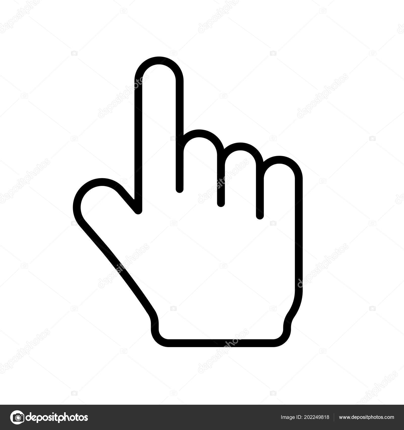 Mouse Click Icon Vector