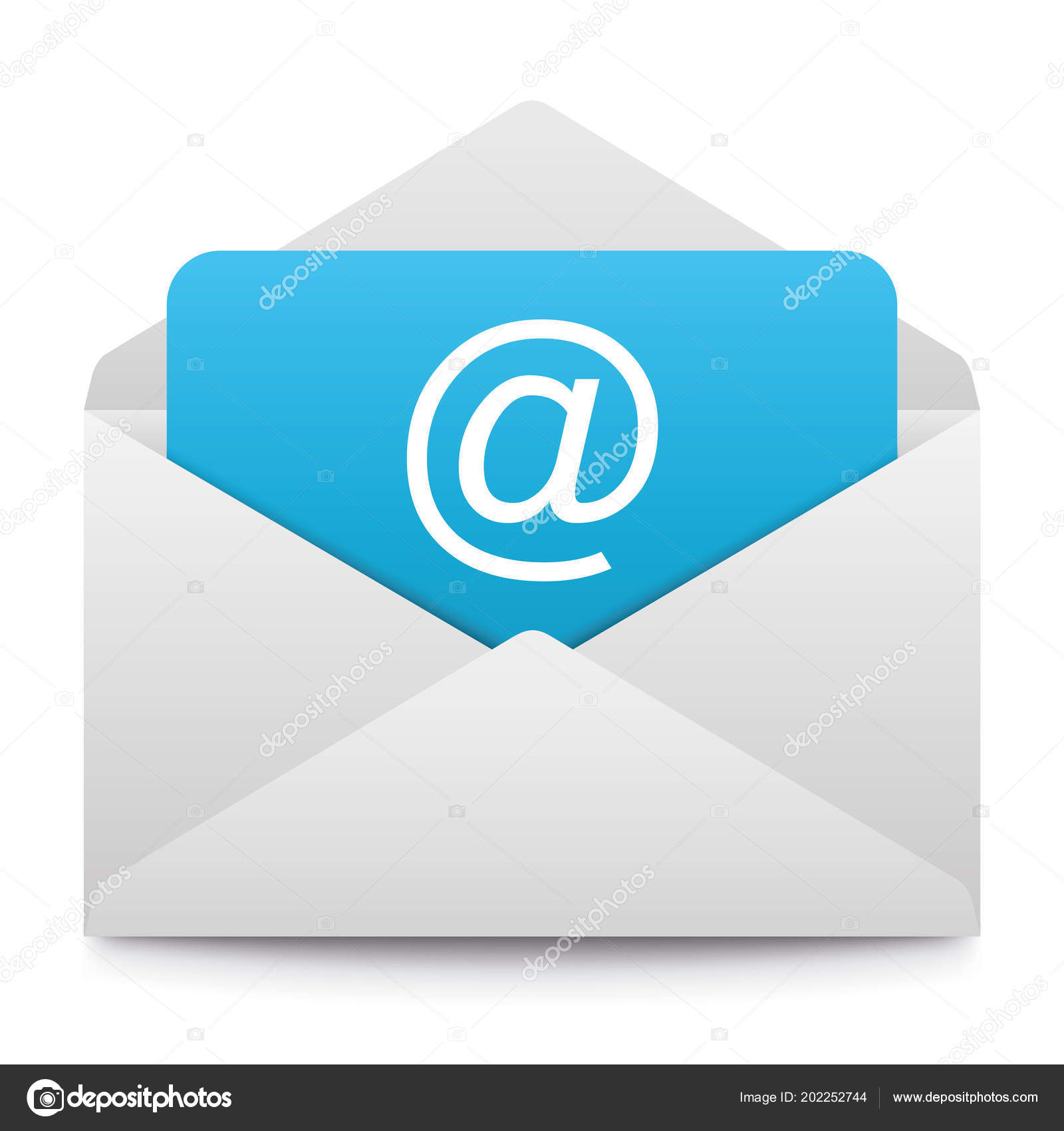 Email Envelope Vector Illustration Stock Vector Image by ©Warmworld ...