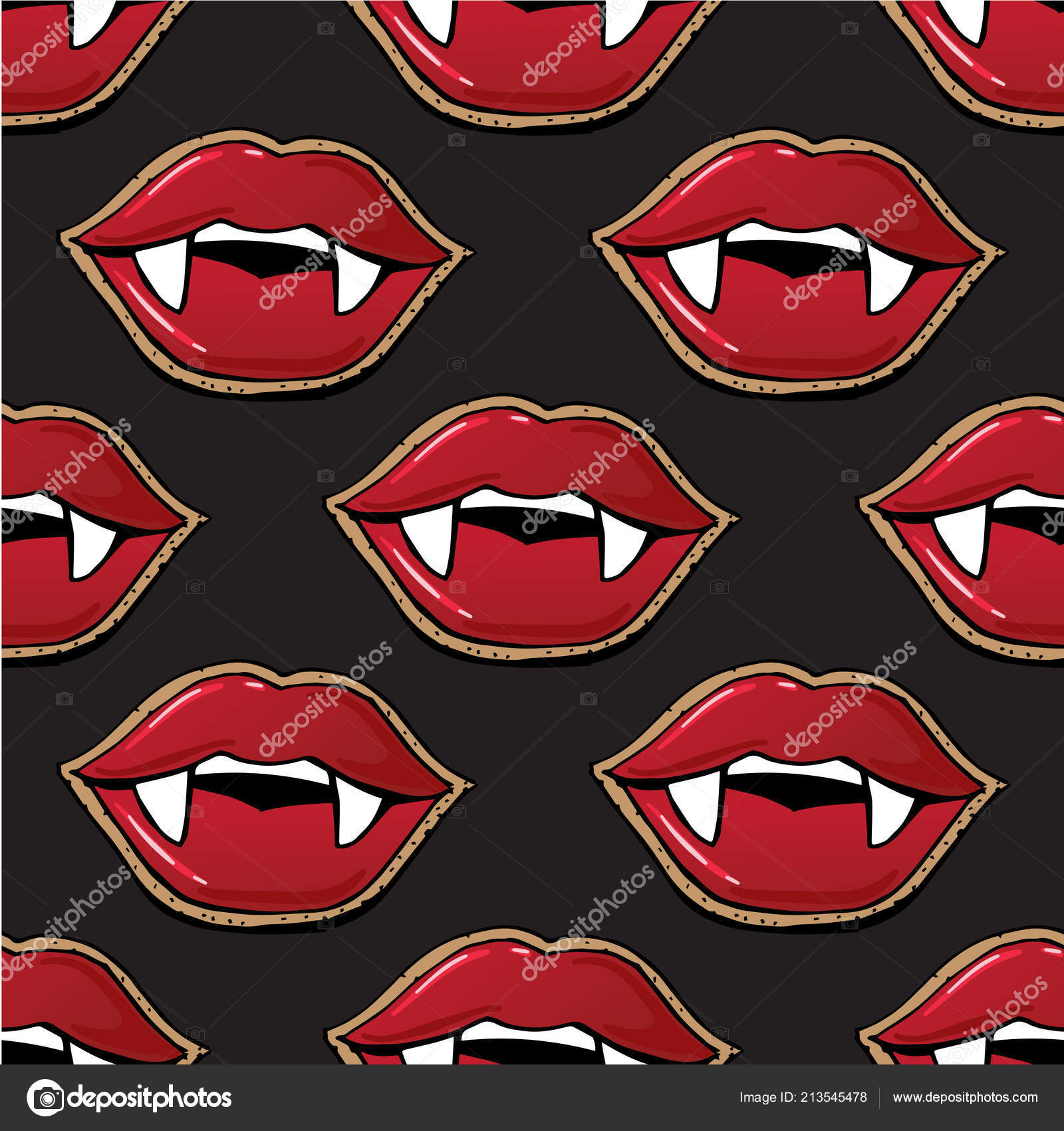 Scary Lips Drawing - Infoupdate.org