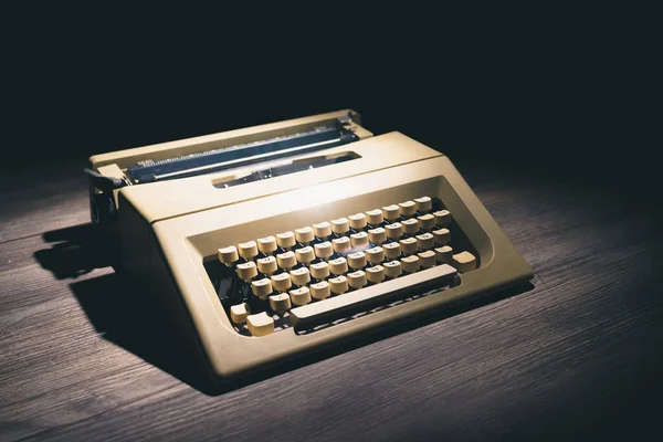 Old Typewriter Desk Night — Stock Photo © fergregory #394790090
