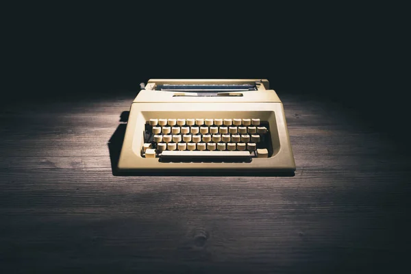 Old Typewriter Desk Night — Stock Photo © fergregory #394790090