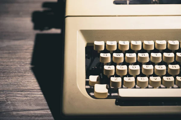 Old Typewriter Desk Night — Stock Photo © fergregory #394790090
