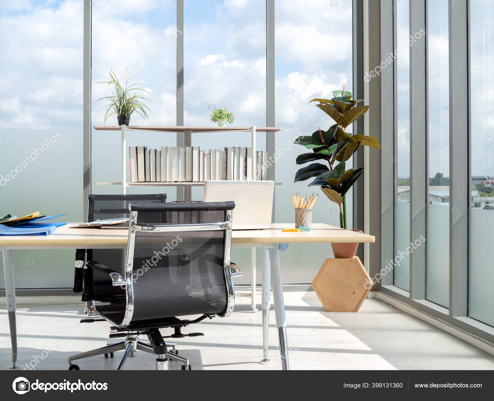 Corner Office Window