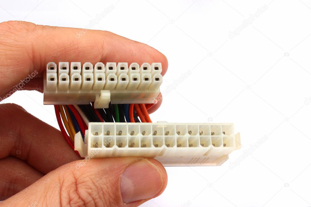 Adaptador de corriente de placa base de PC, con conectores ATX de 20 ...