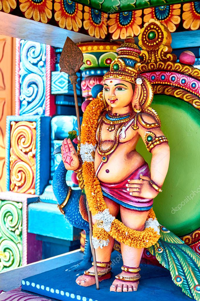 El emblemático Temple du Colosse en Saint-Andr, La Runion, presenta una sorprendente ...