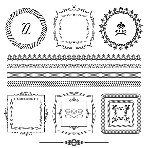 Antique map elements Stock Vector Image by ©pathique #25910457