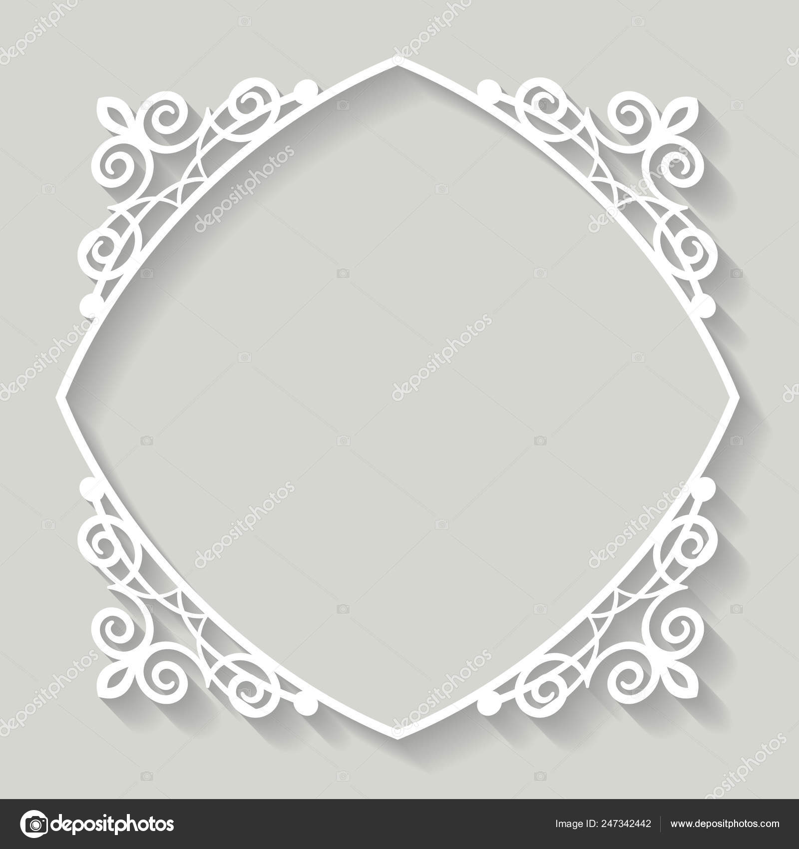 Vector Filigree Frame