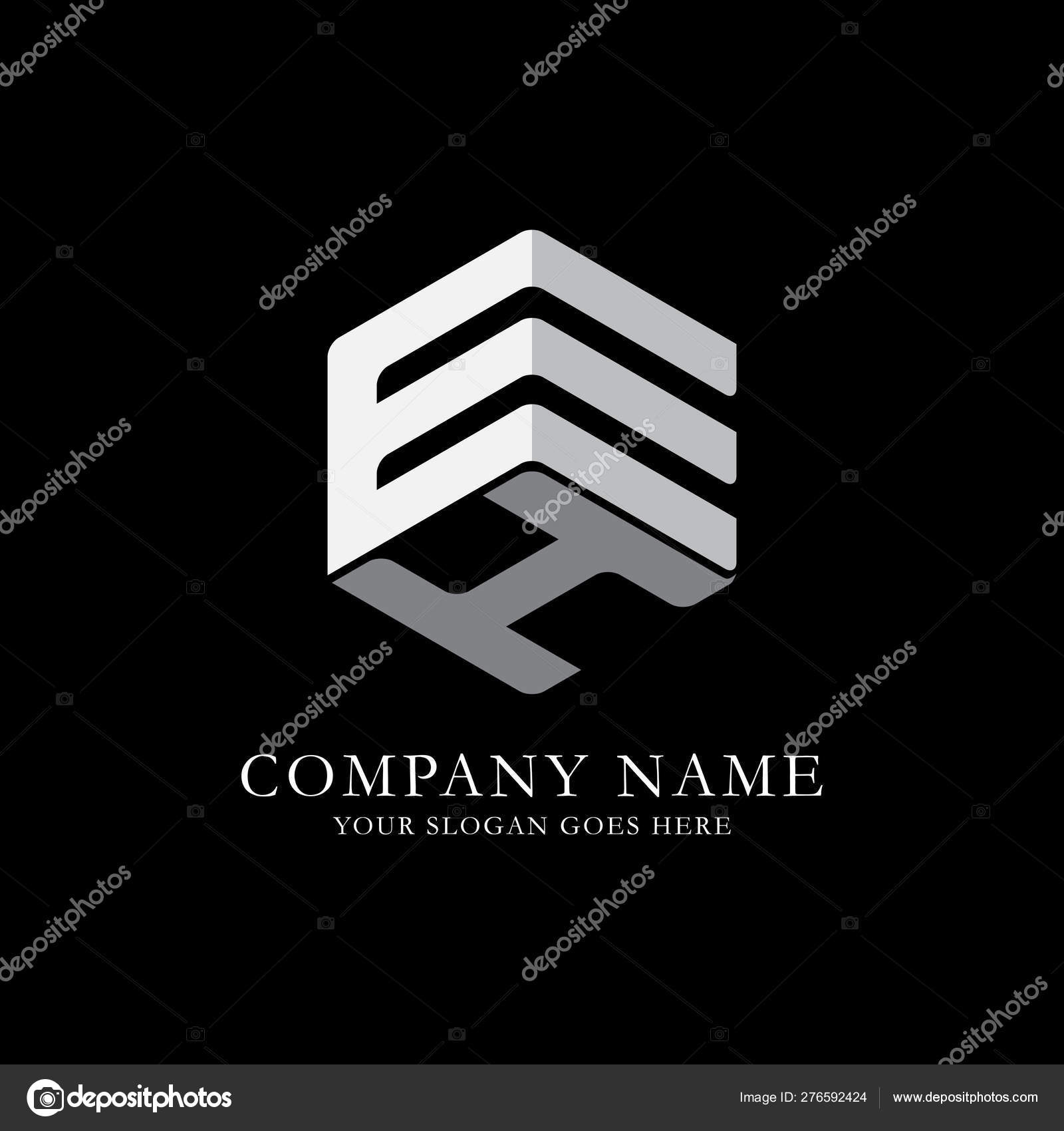 Eh Initial Letter Logo Inspiration E And H Hexagonal Vector Stock Vector Image By ©arjuna